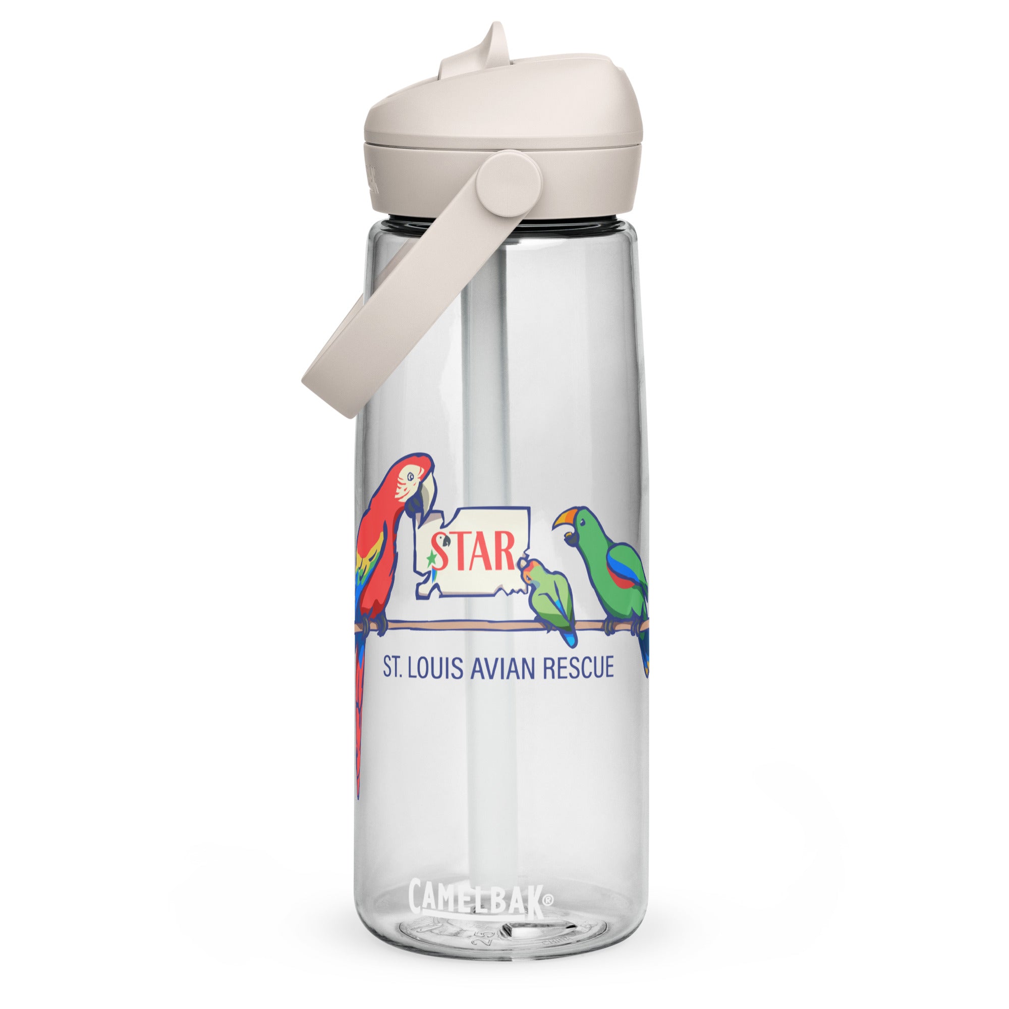 Kat Bird Bookshop - Flip straw water bottle – STAR